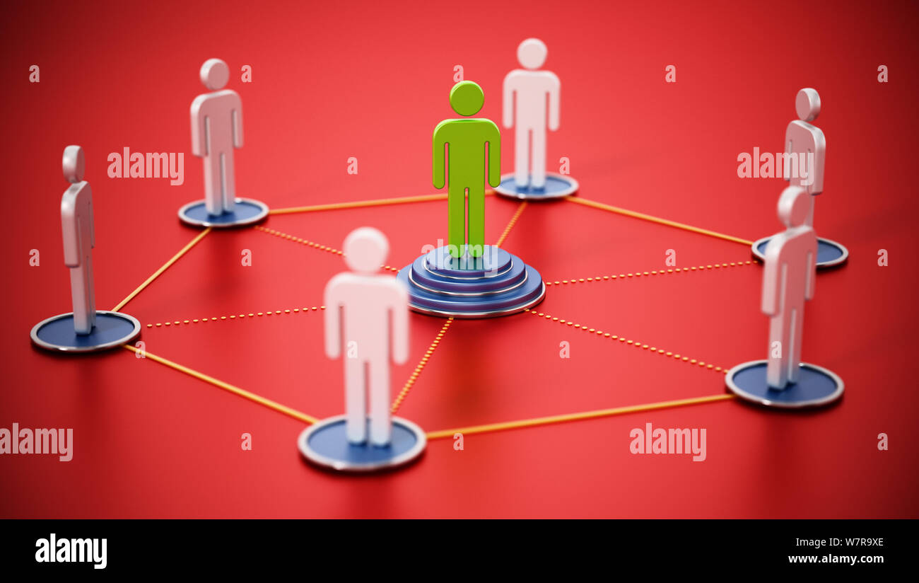 Connecting people illustration hi-res stock photography and images - Alamy