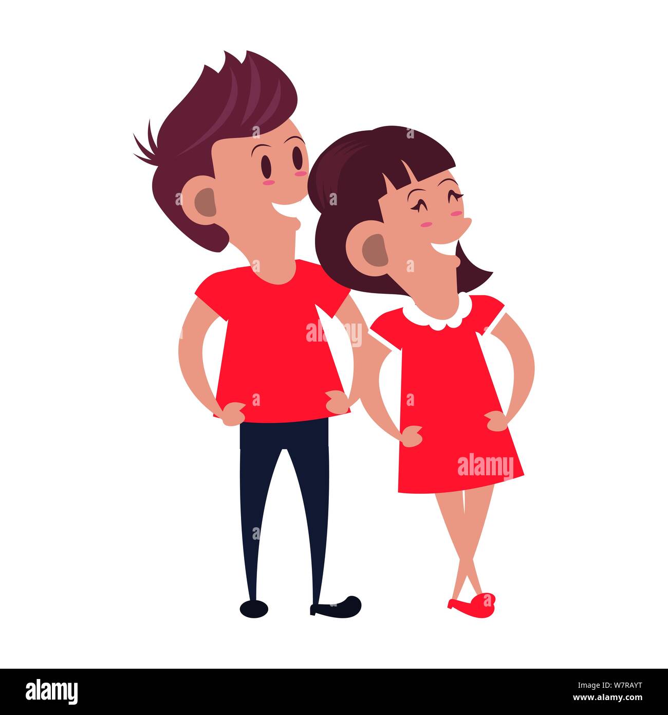 friends kids young children cartoon Stock Vector Image & Art - Alamy