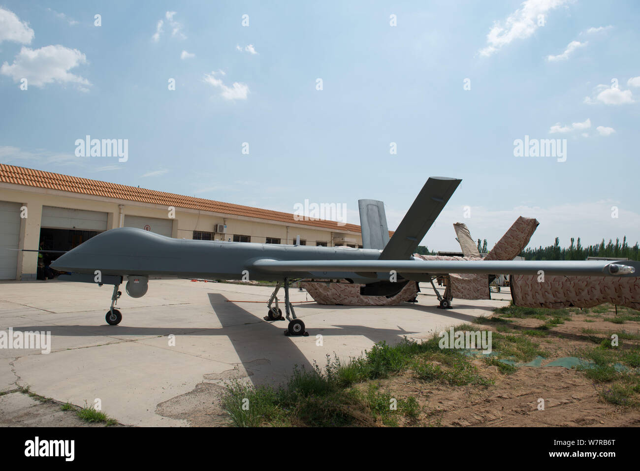 A Cai Hong-4 (CH-4) unmanned aerial vehicle (UVA) developed by designed ...