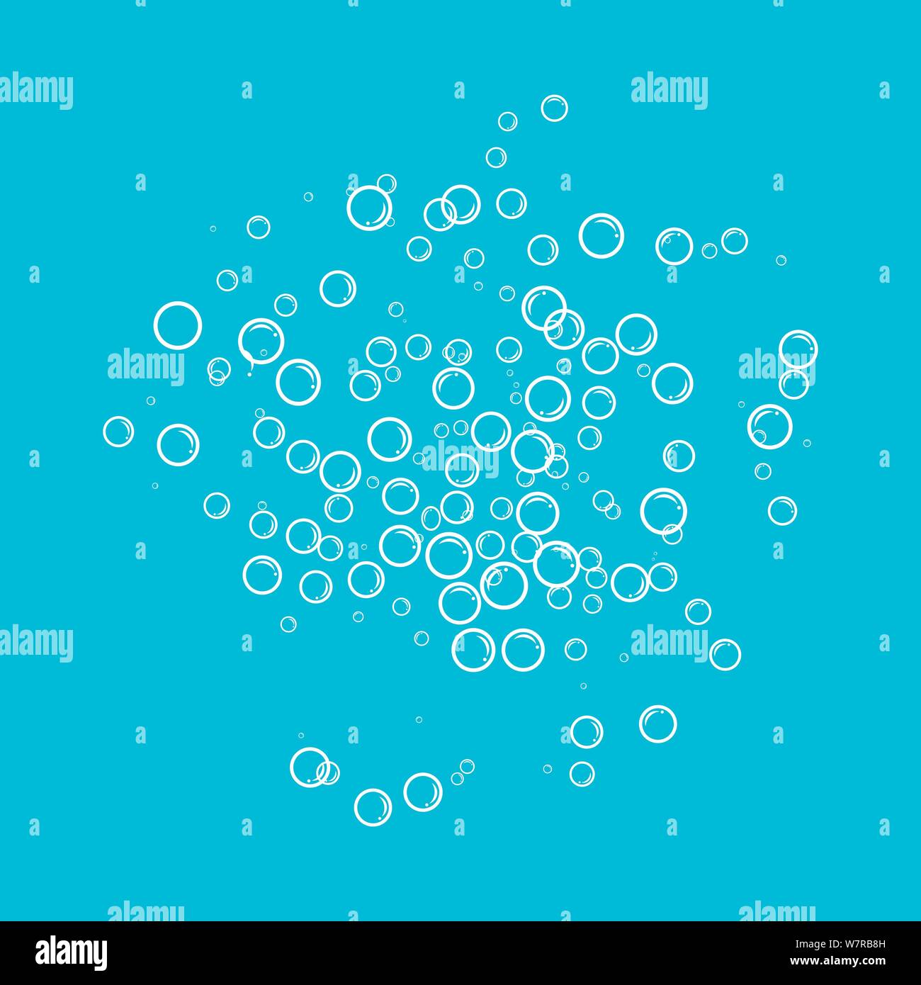 Bubble water vector illustration design template Stock Vector Image ...