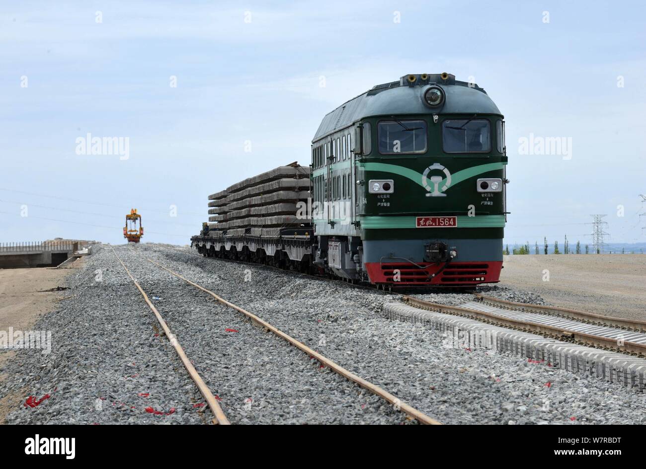 Golmud korla railway hi-res stock photography and images - Alamy