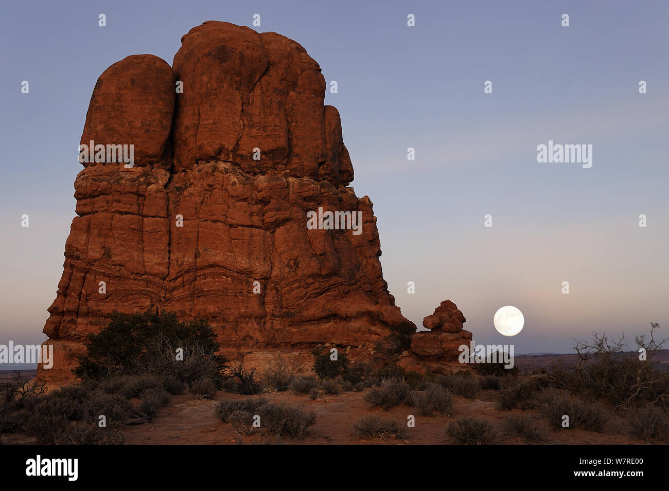 Entrada sandstone at sunset hi-res stock photography and images - Alamy