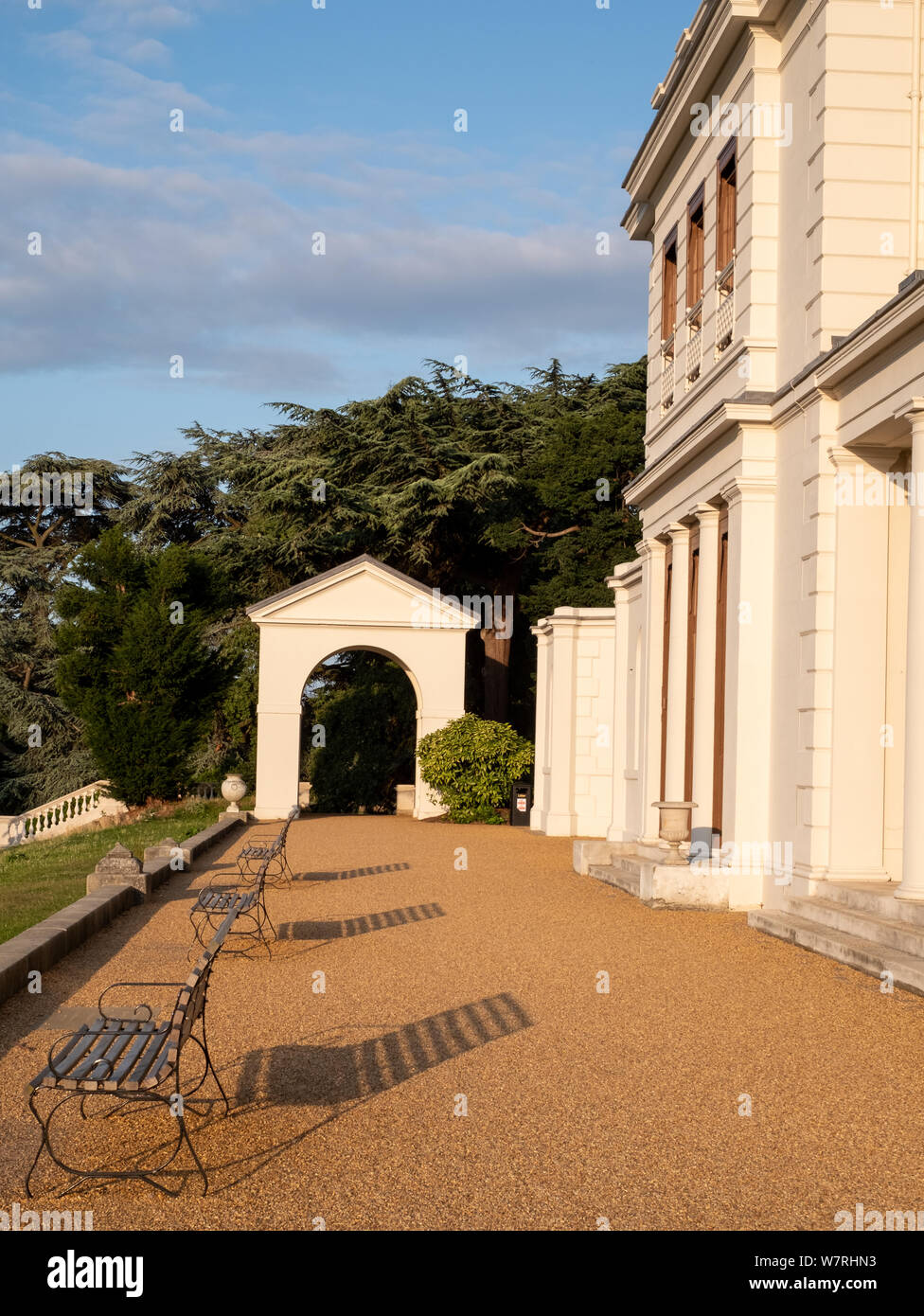 Arch at newly renovated Gunnersbury Park and Museum on the Gunnersbury ...