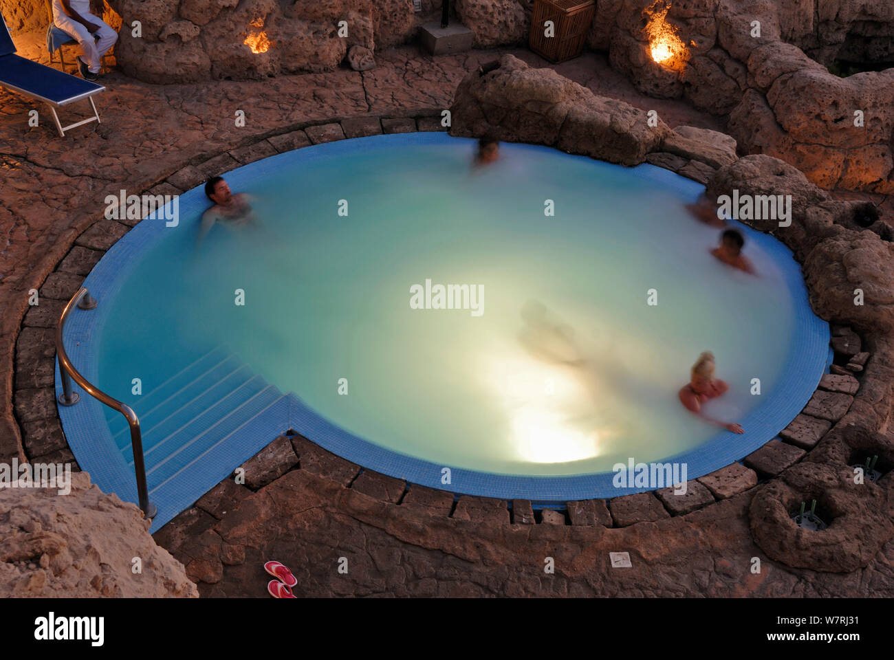 Swimming pool of Elisir spa at Domina Coral Bay hotel. Sharm el Sheikh ...