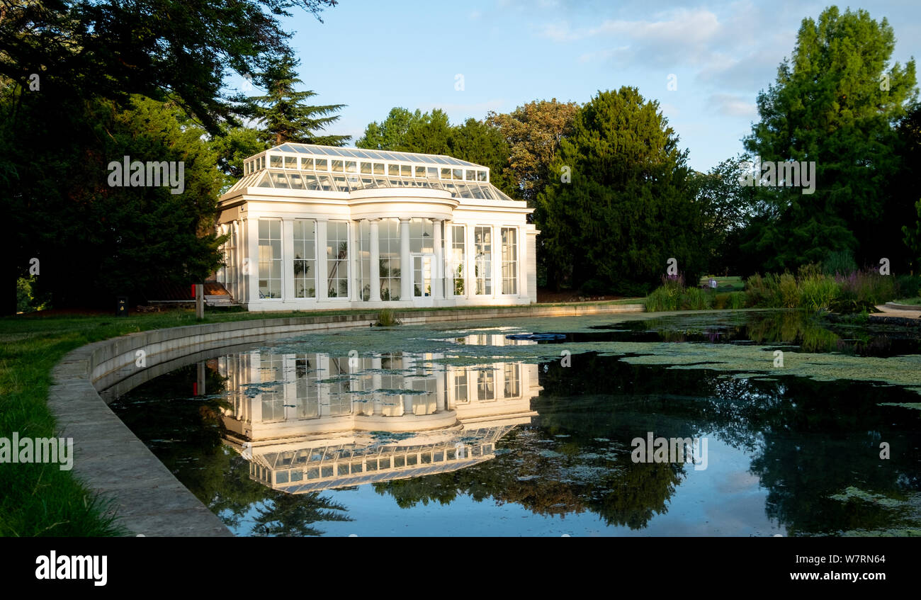 Orangery by the lake at newly renovated Gunnersbury Park and Museum on ...