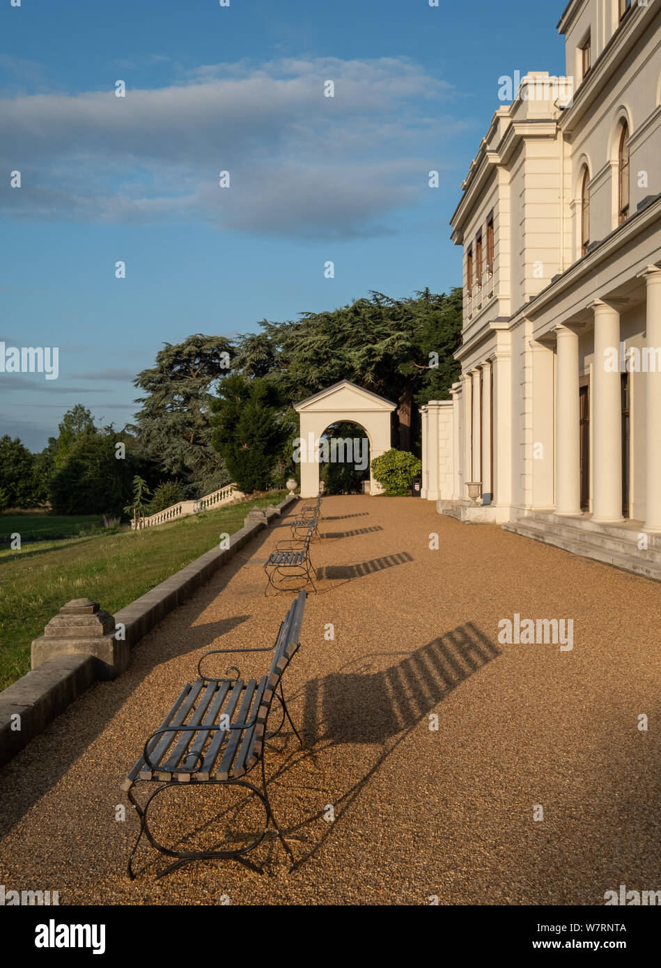 Arch at newly renovated Gunnersbury Park and Museum on the Gunnersbury ...
