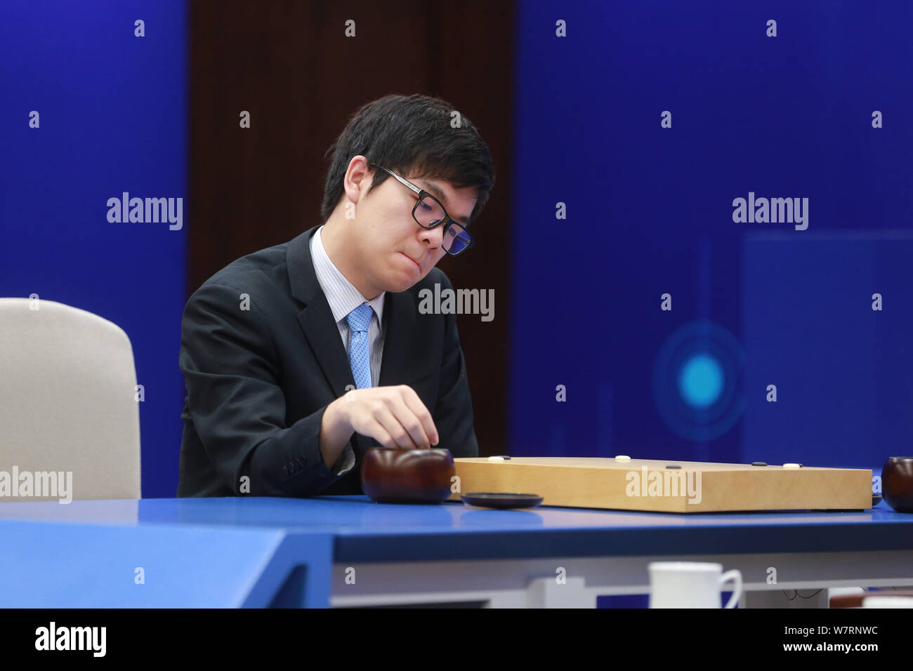 Chinese Go player Ke Jie competes against Google's artificial ...
