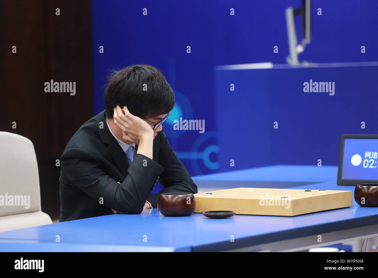 Chinese Go player Ke Jie competes against Google's artificial ...