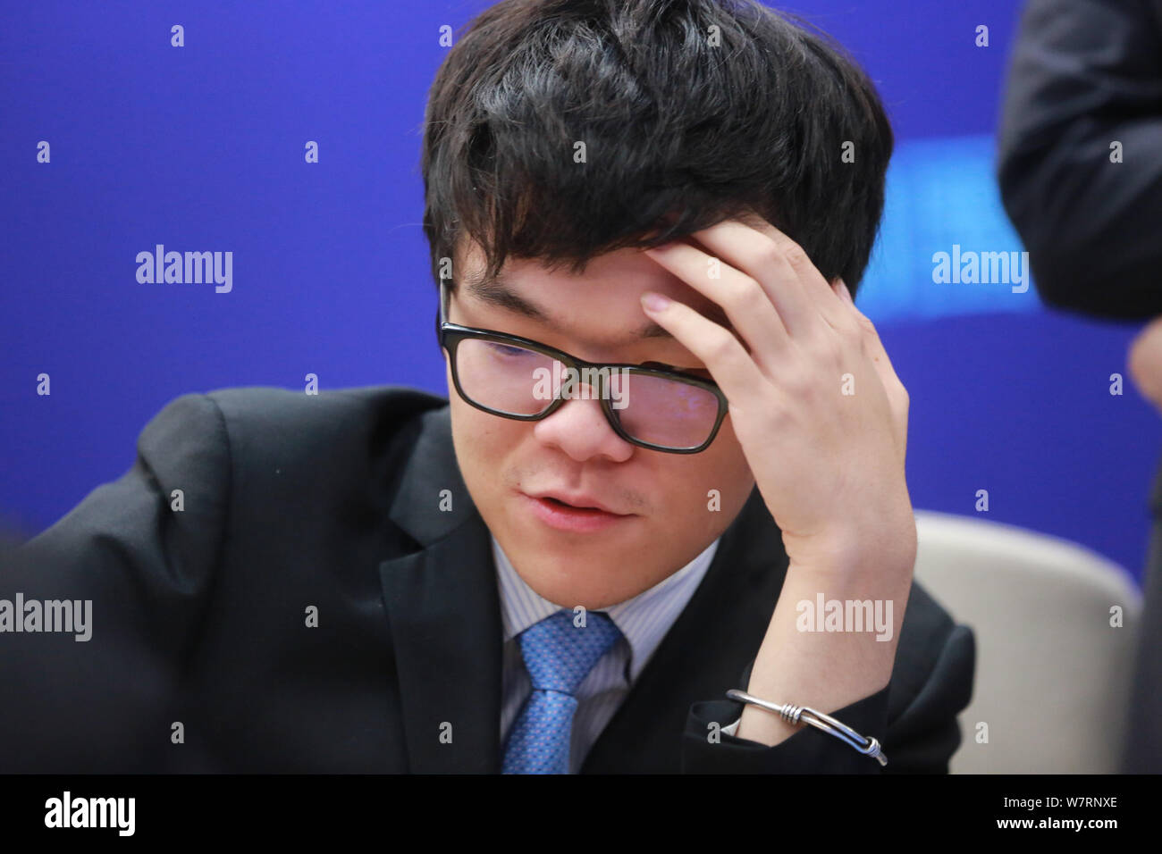 Chinese Go player Ke Jie competes against Google's artificial ...