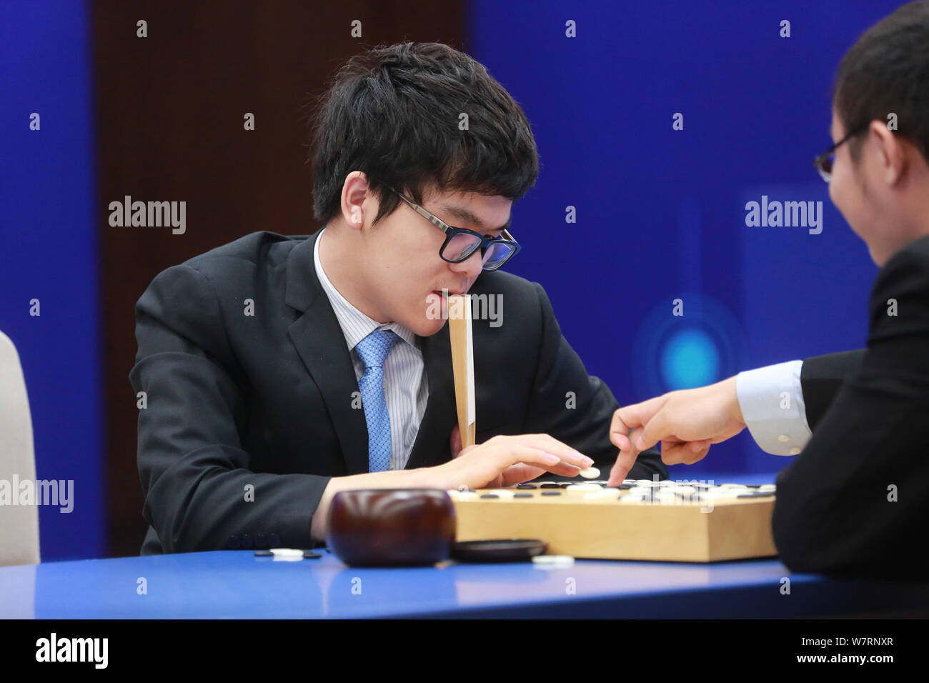 Chinese Go player Ke Jie competes against Google's artificial ...