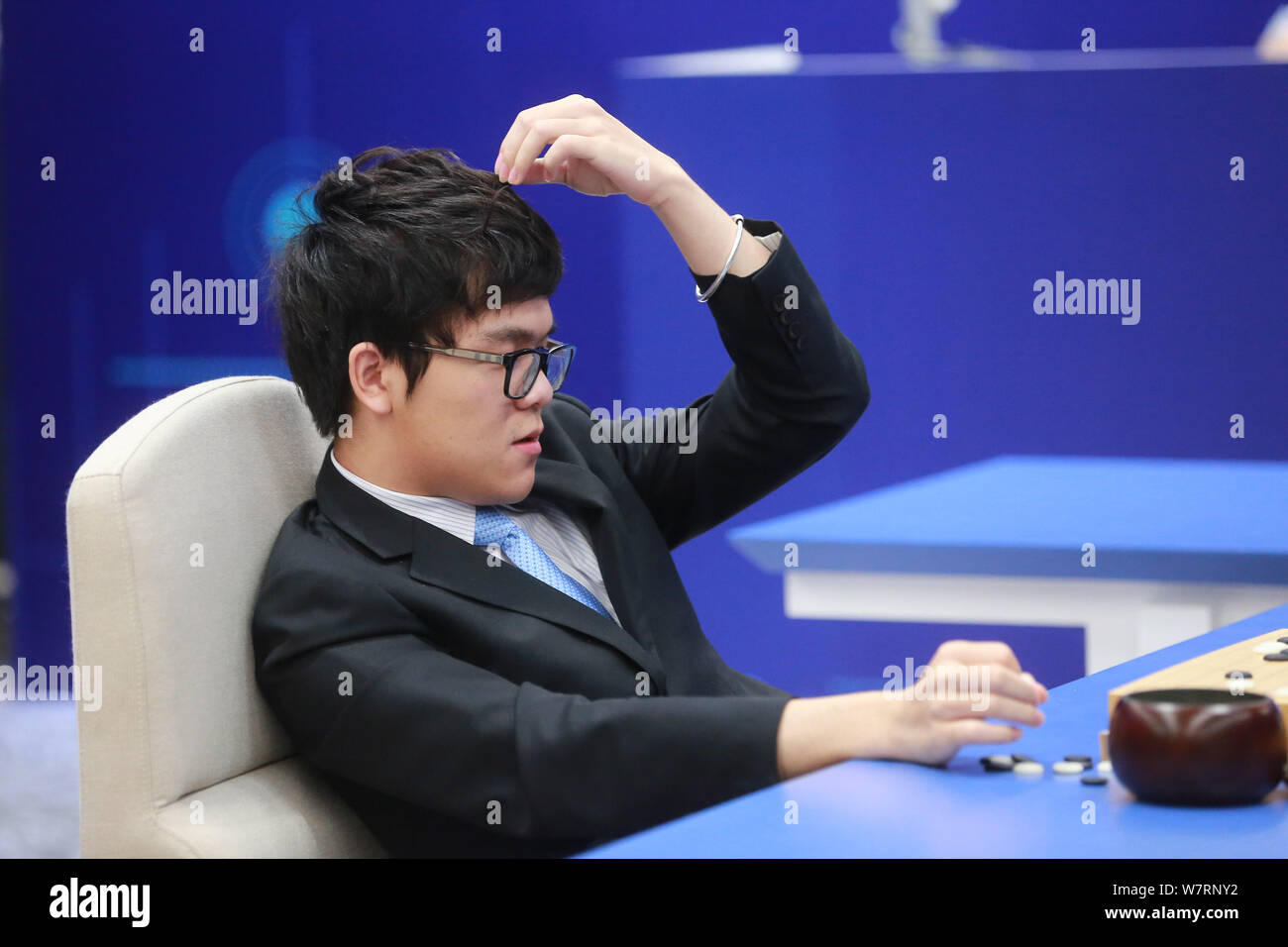 Chinese Go player Ke Jie competes against Google's artificial ...