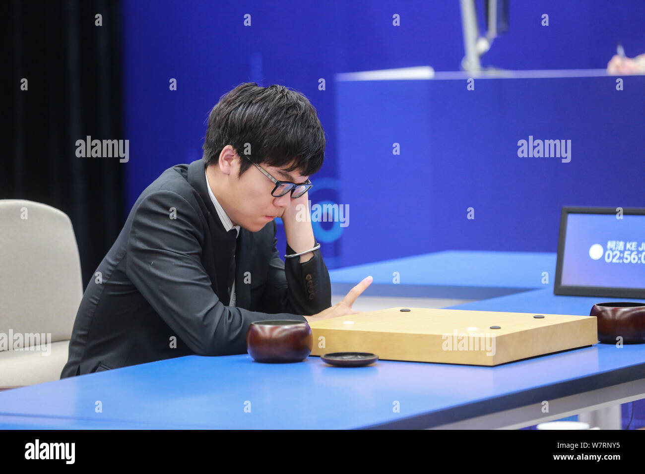 Chinese Go player Ke Jie competes against Google's artificial ...