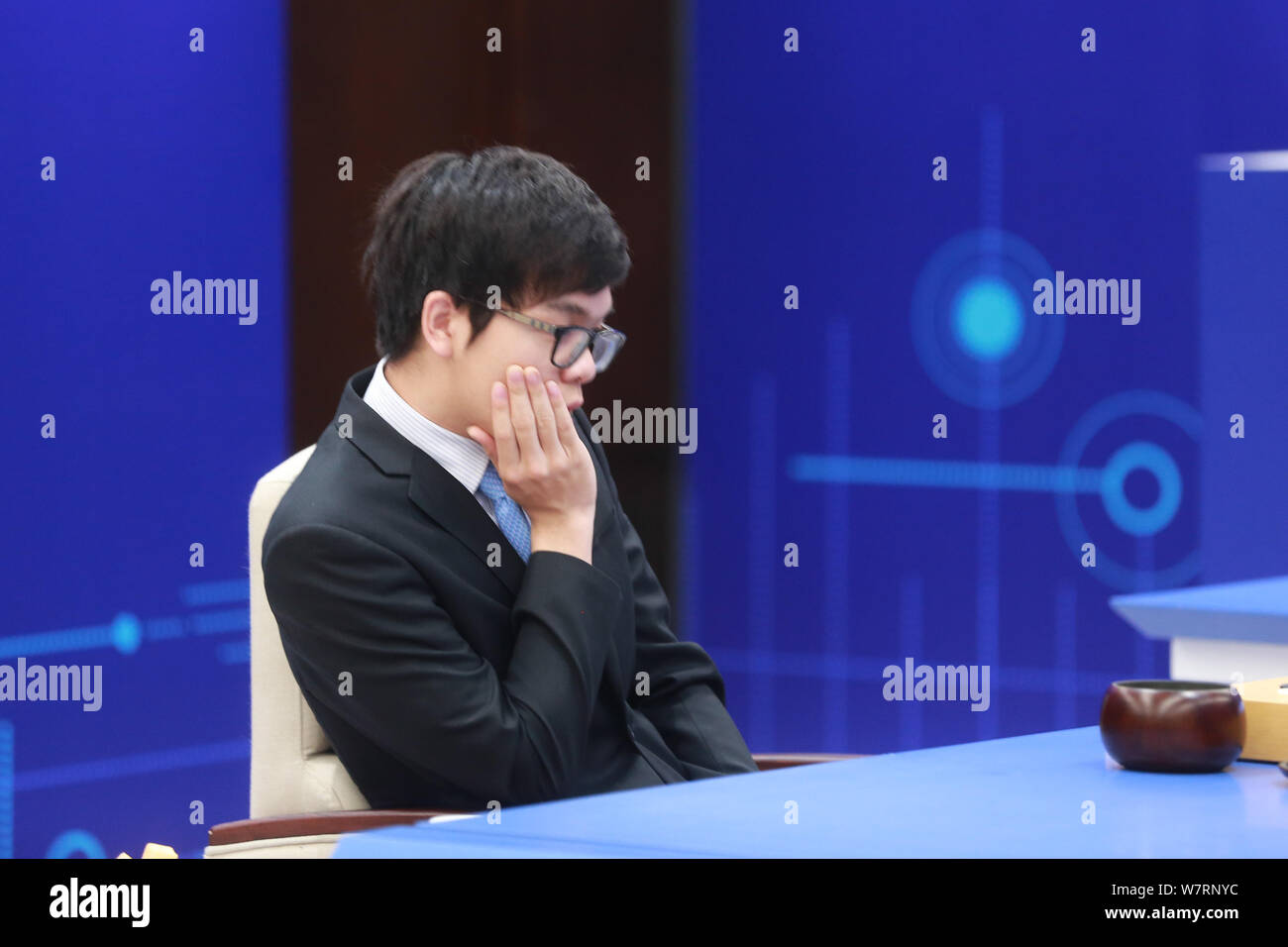 Chinese Go player Ke Jie competes against Google's artificial ...