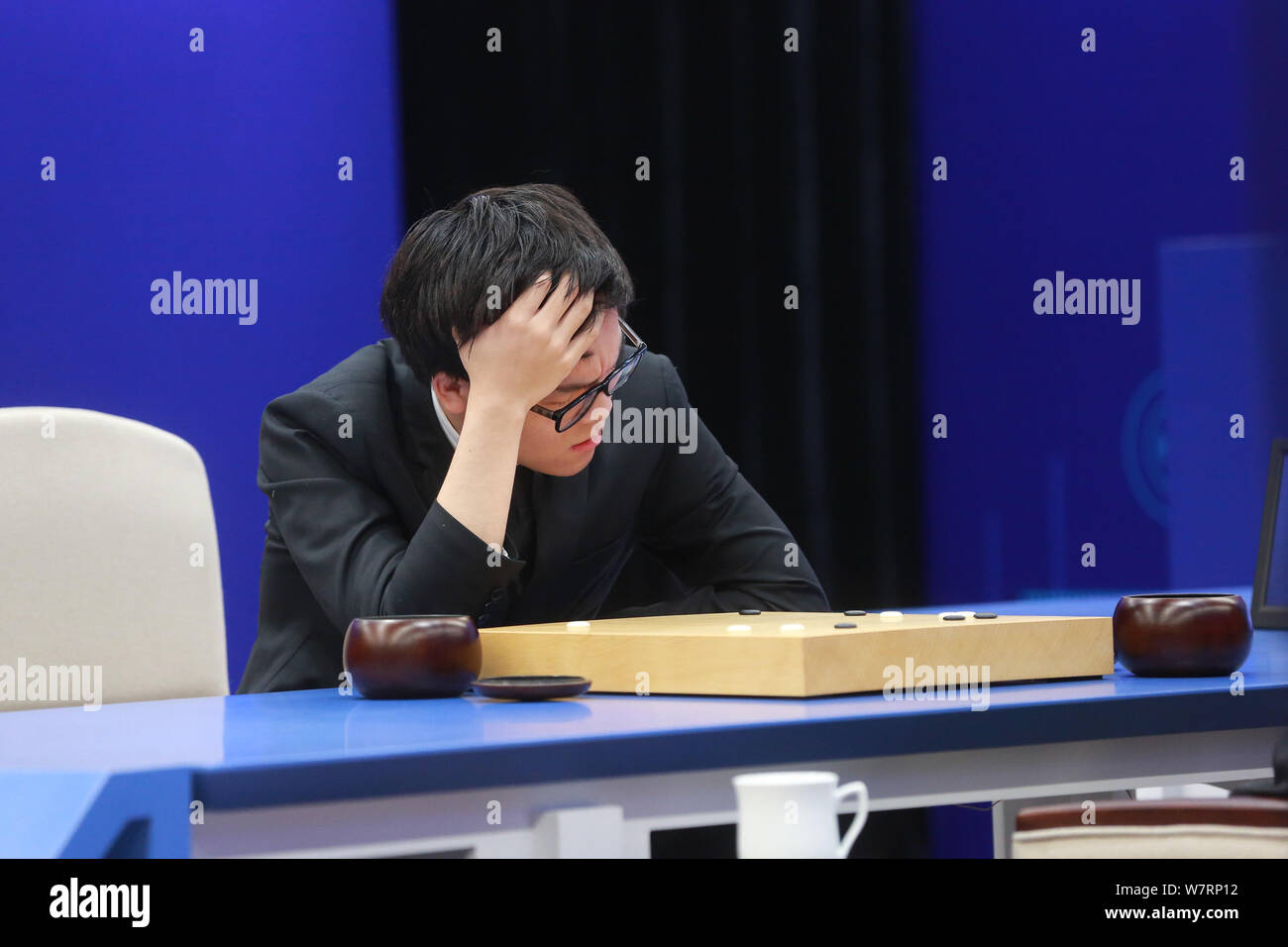 Chinese Go player Ke Jie competes against Google's artificial ...