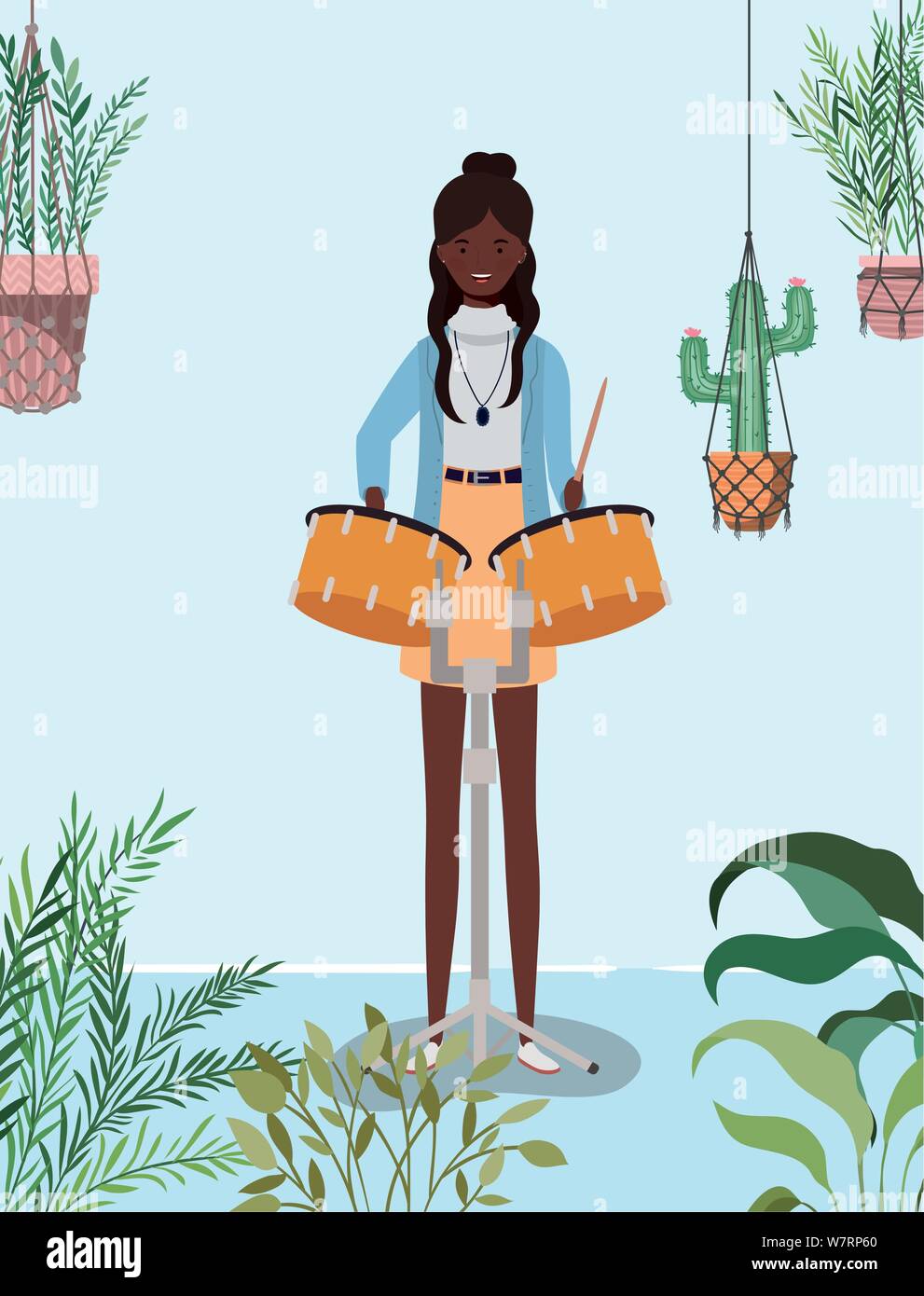 Timpani Cartoon Illustration High Resolution Stock Photography and ...