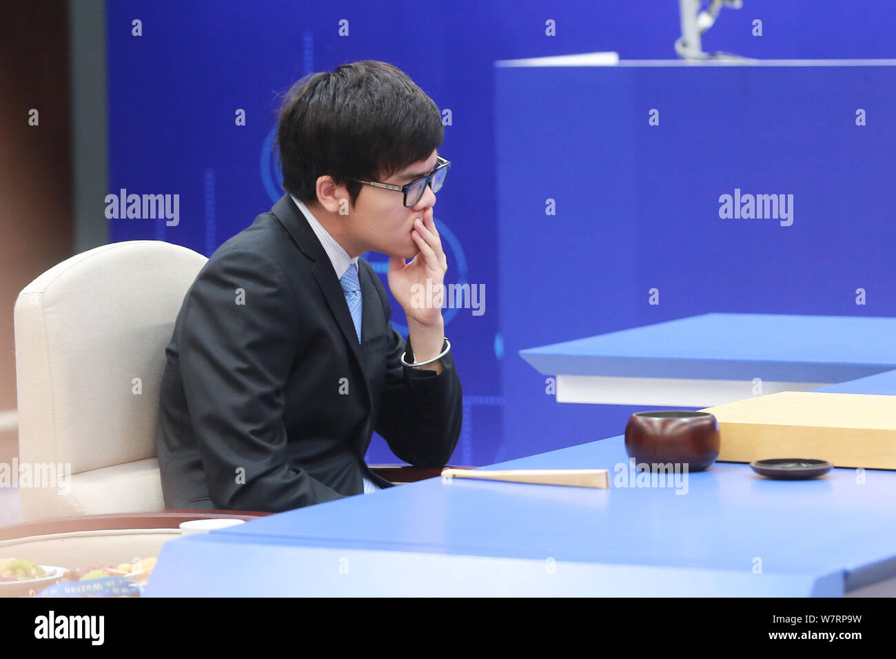 Chinese Go player Ke Jie competes against Google's artificial ...