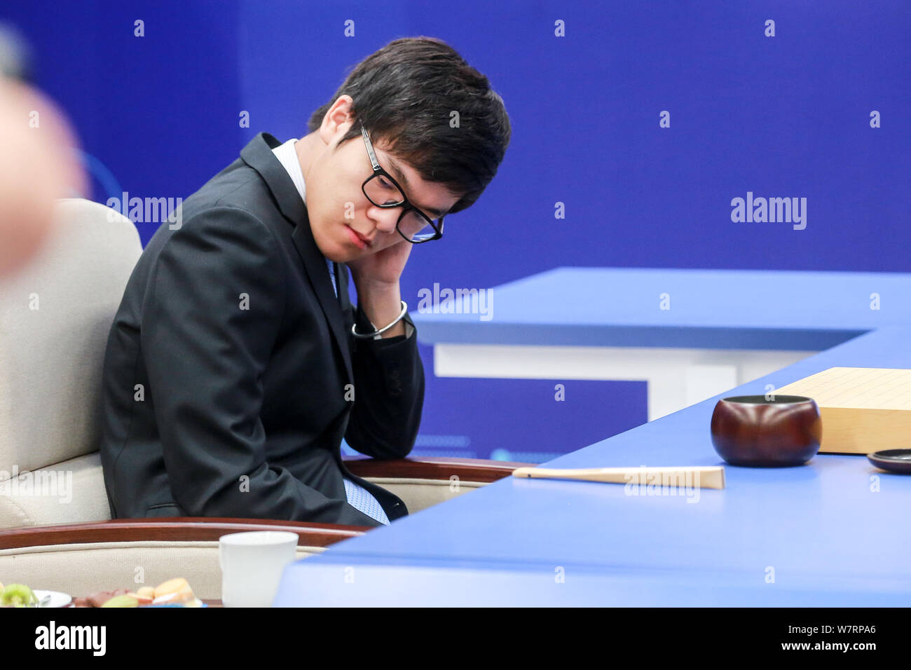 Chinese Go player Ke Jie competes against Google's artificial ...