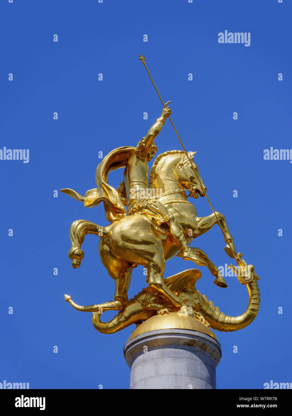Saint george denkmal hi-res stock photography and images - Alamy