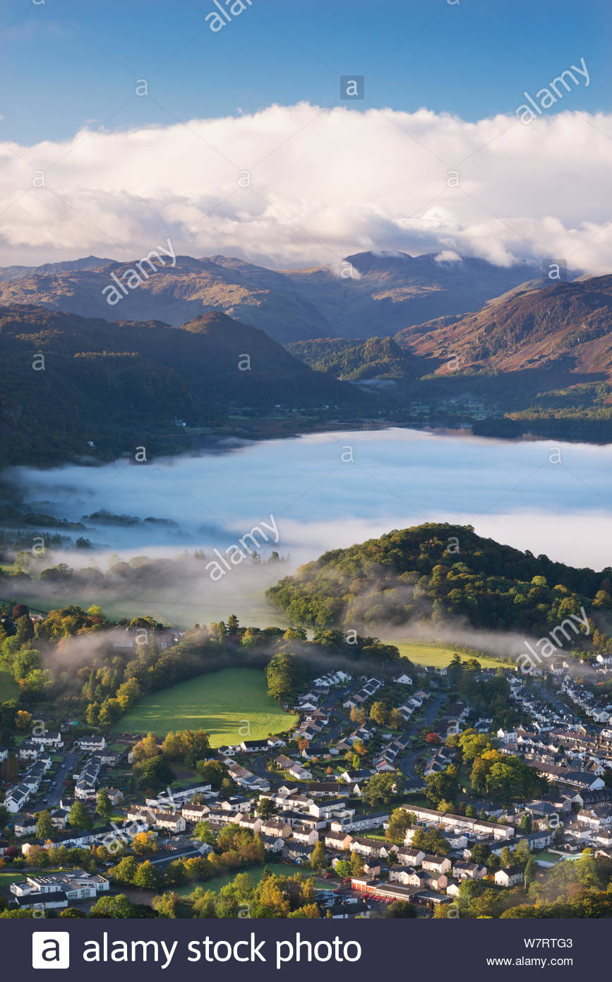 Derwent Water Aerial Stock Photos & Derwent Water Aerial Stock Images ...