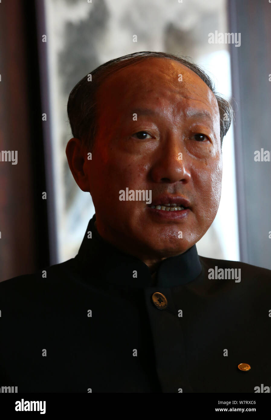 --FILE--Chen Feng, chairman and founder of the Chinese business ...
