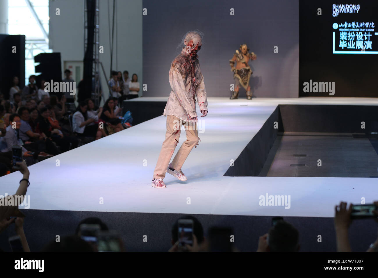 A graduate majoring in Film Characters Image Design from Shandong ...