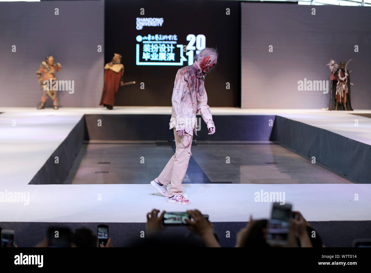 A graduate majoring in Film Characters Image Design from Shandong ...