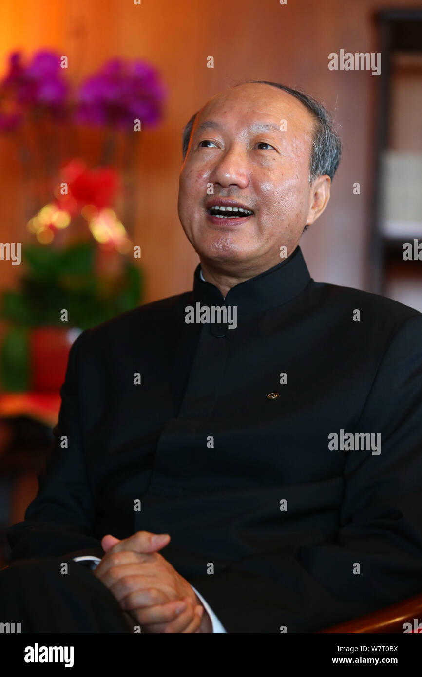 --FILE--Chen Feng, chairman and founder of the Chinese business ...