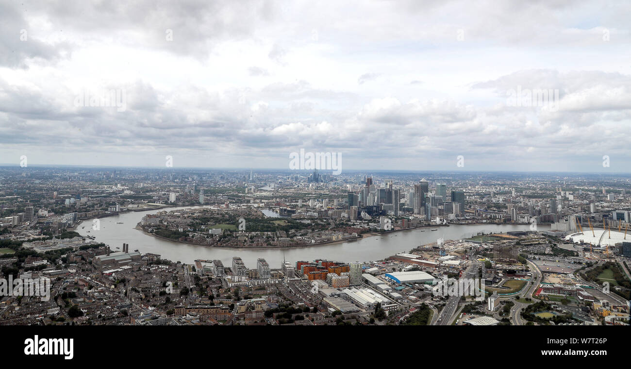 A aerial view of London Stock Photo - Alamy