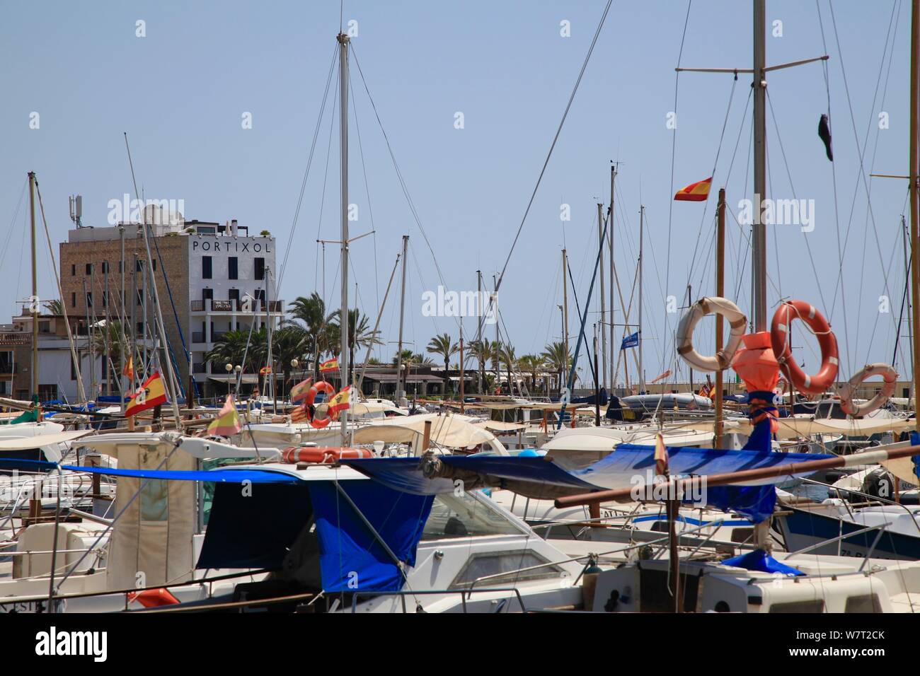 Portixol Hotel And Boats High Resolution Stock Photography and Images ...