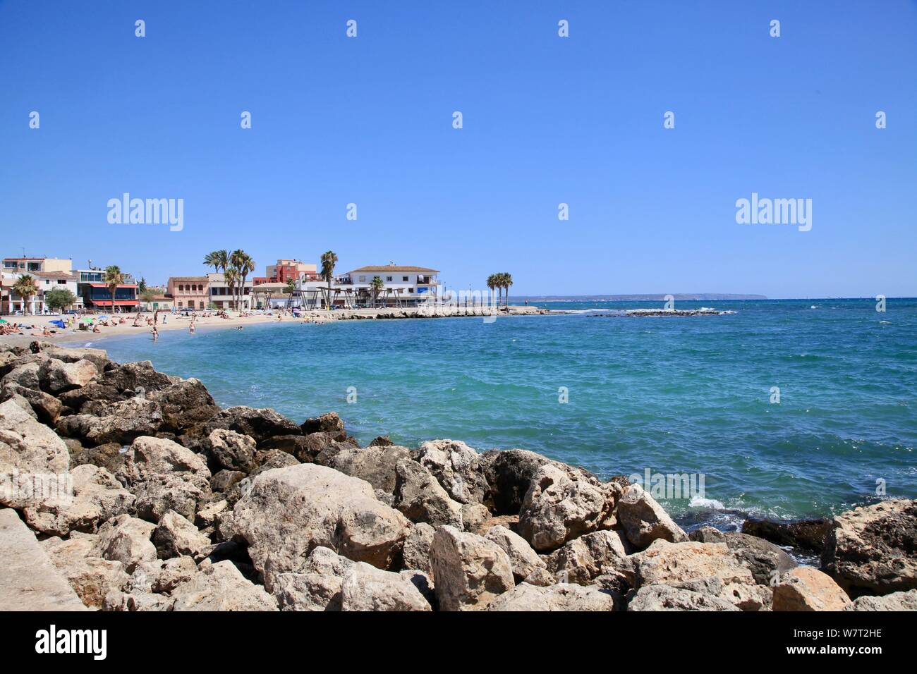 Portixol beach hi-res stock photography and images - Alamy