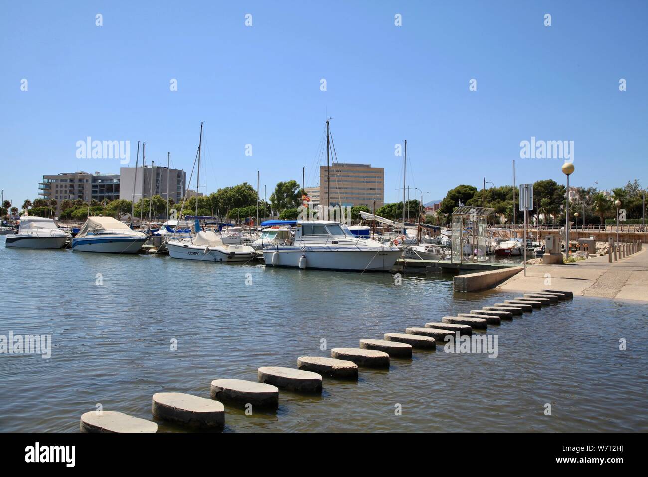 Portixol Mallorca August 2019 Stock Photo - Alamy