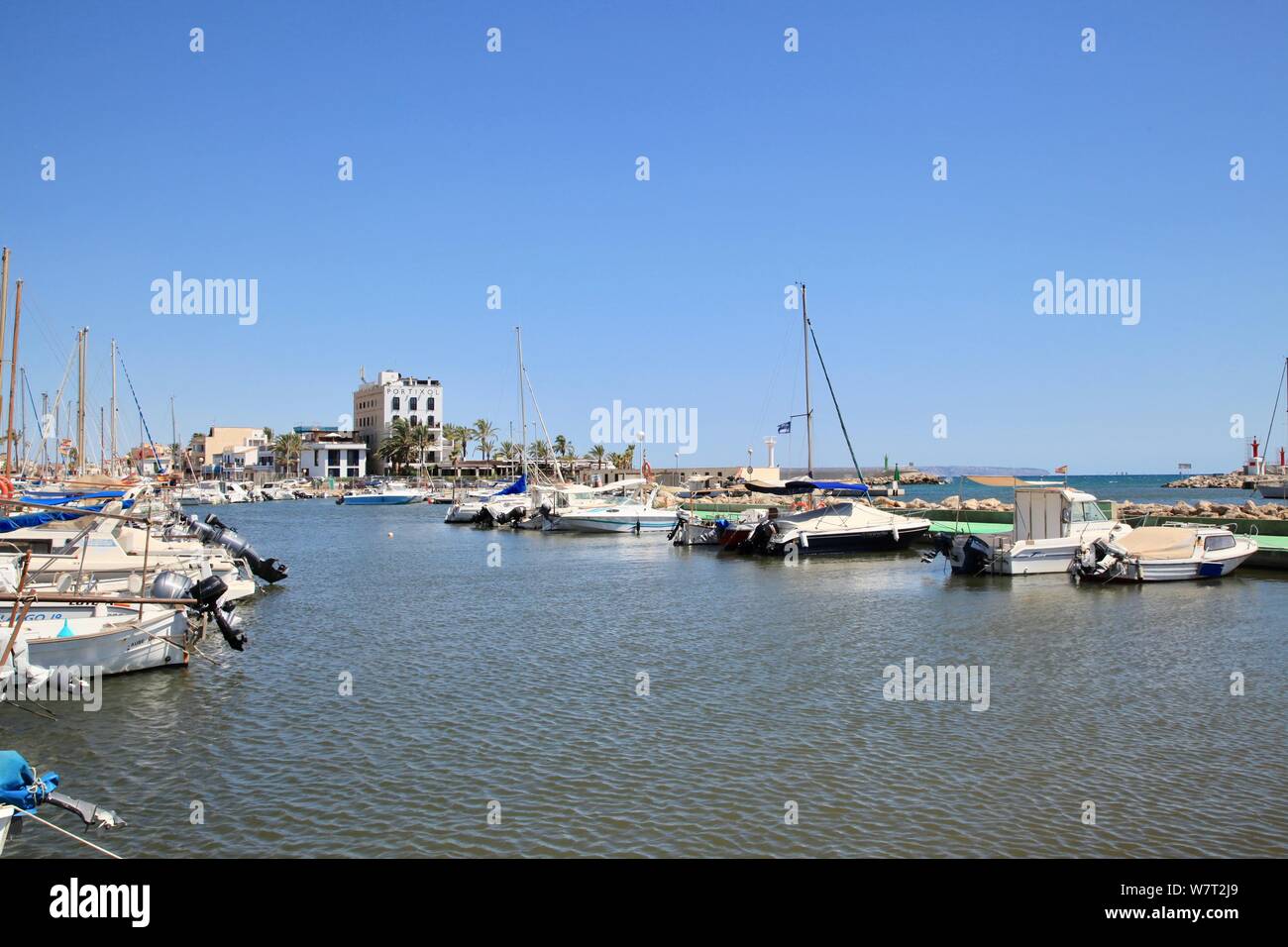 Portixol Mallorca August 2019 Stock Photo - Alamy