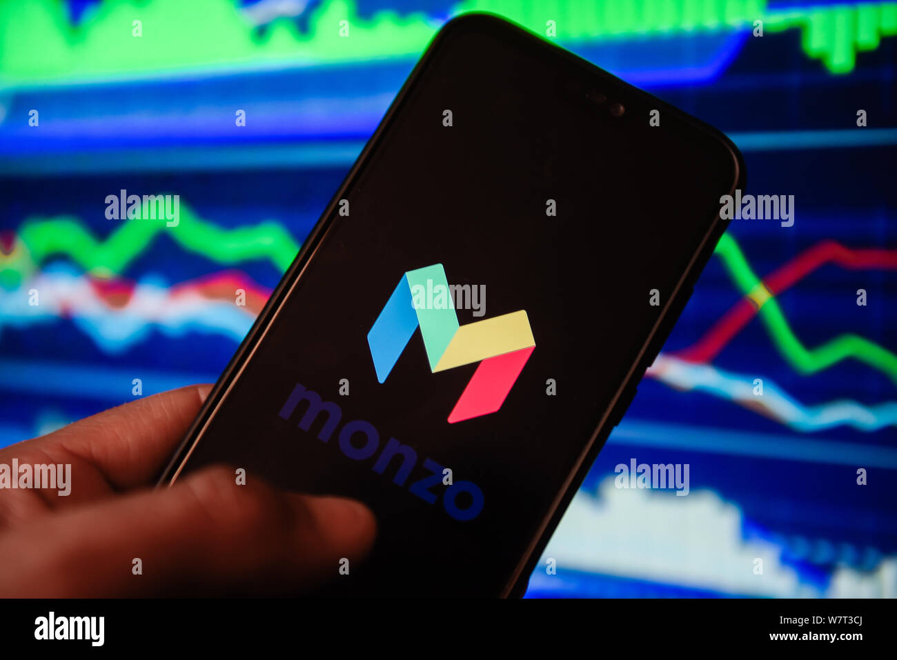 Monzo logo hi-res stock photography and images - Alamy