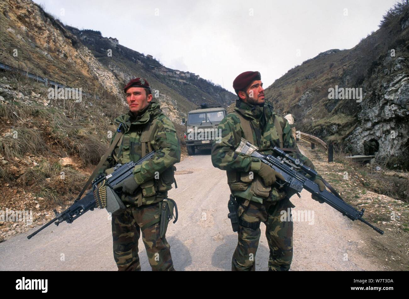 Balkans bosnia war soldier hi-res stock photography and images - Alamy