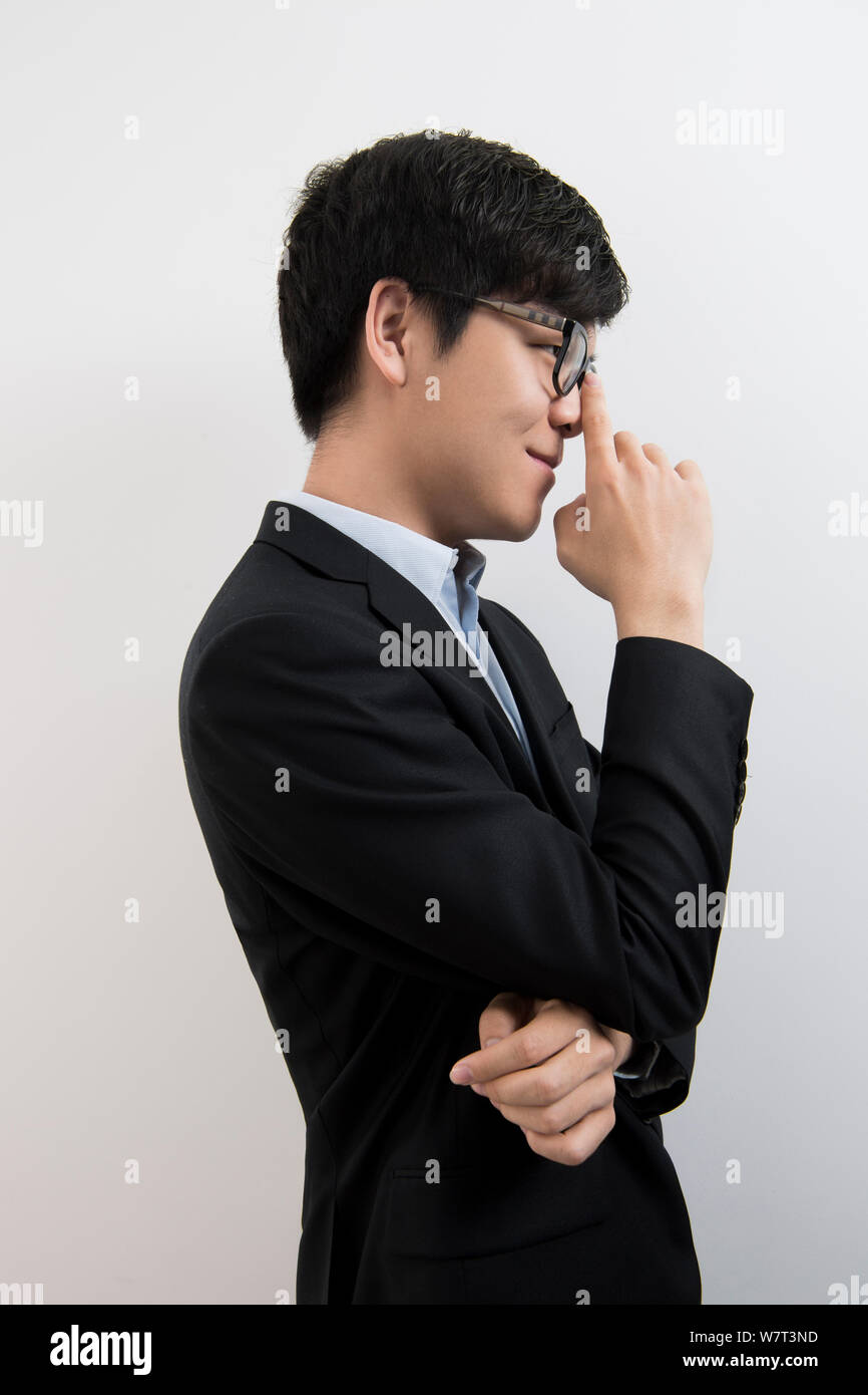 --FILE--Chinese Go player Ke Jie poses during an interview in Beijing ...