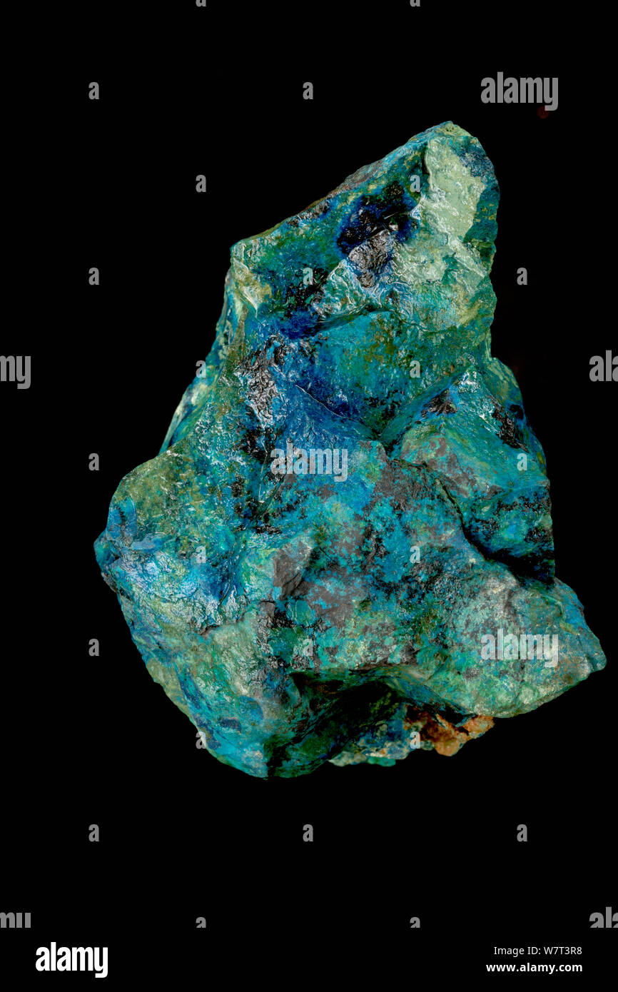 Tenorite CuO a copper oxide mineral, from Ajo, Arizona Stock Photo - Alamy