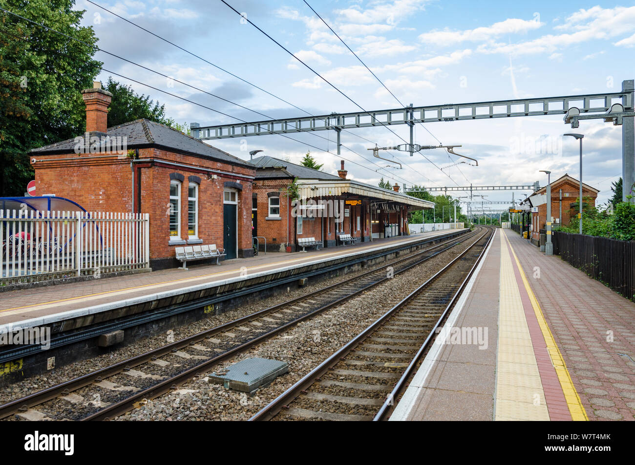 Pangbourne Railway station in West Berkshire, UK Stock Photo - Alamy