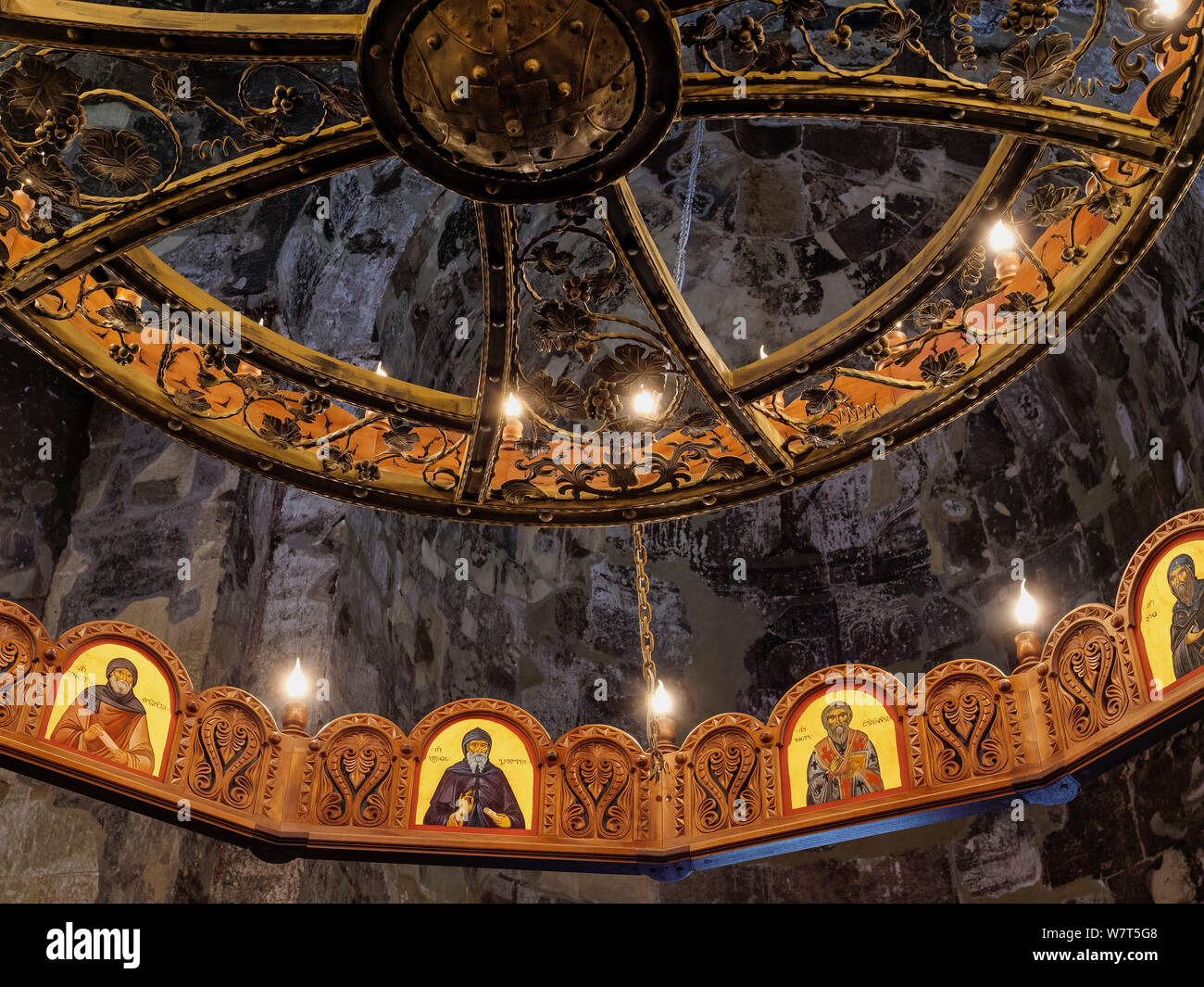 inside Sioni church in Didi Ateni, Tana Valley, Samzche-Dschawacheti ...