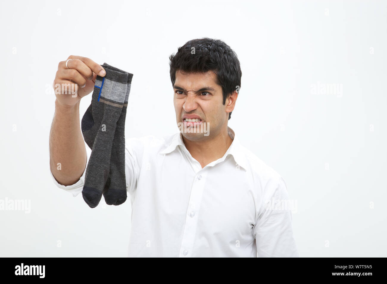 One sock down hi-res stock photography and images - Alamy