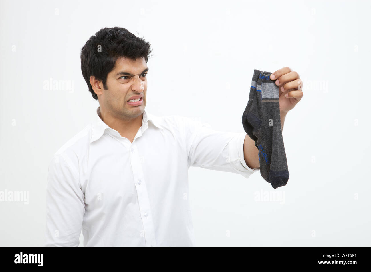 One sock down hi-res stock photography and images - Alamy
