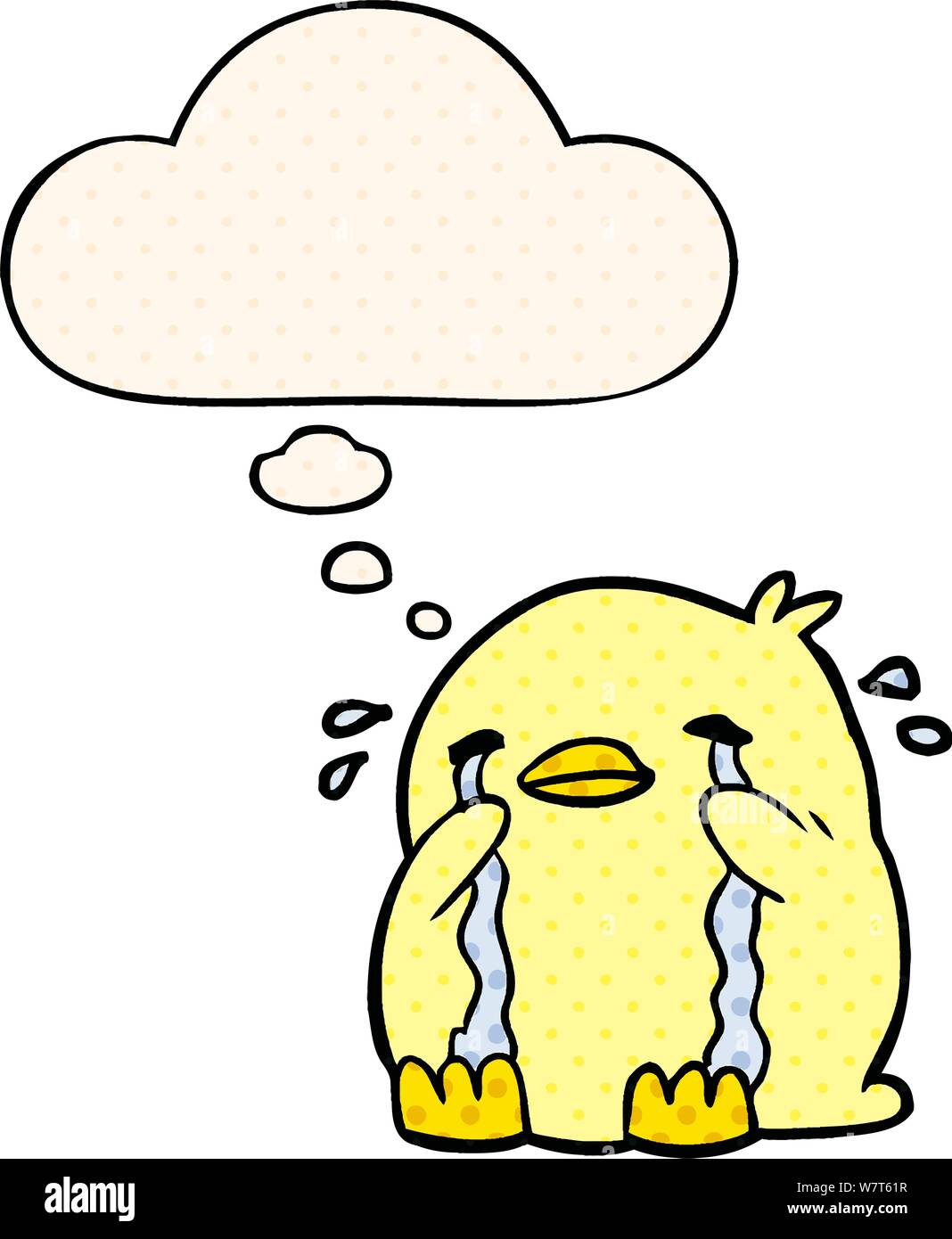 Bubble crying comic character hi-res stock photography and images - Alamy