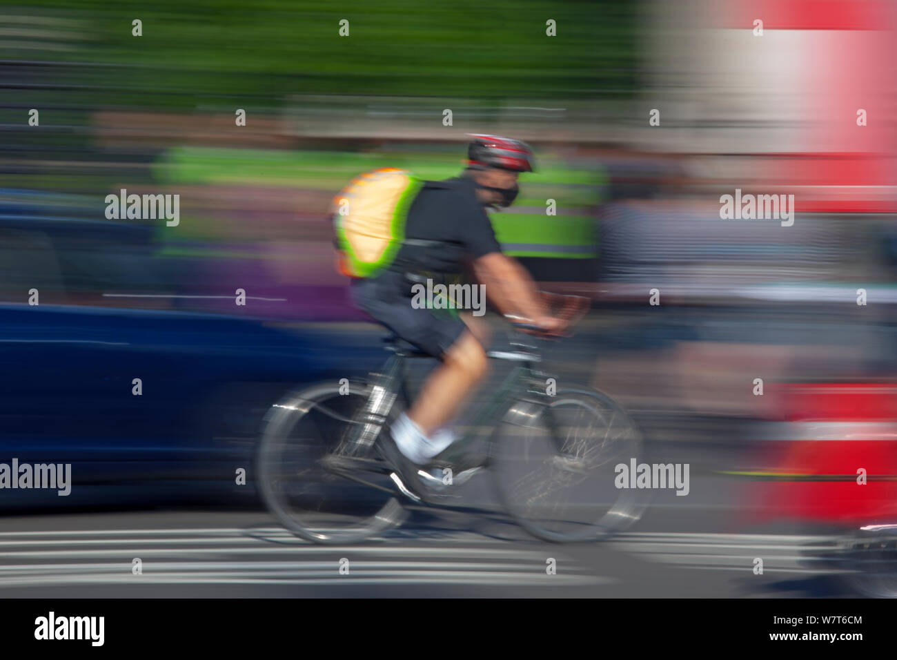 Cycling In London Rush Hour High Resolution Stock Photography and ...