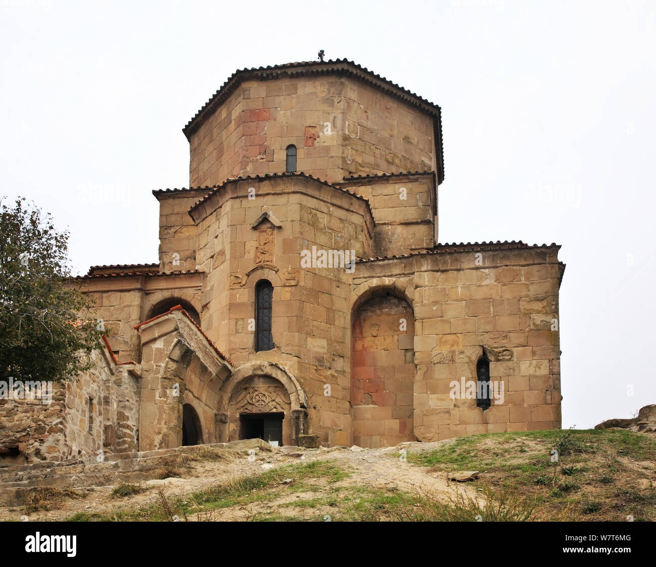 Jvari monastery - Monastery of the Cross near Mtskheta. Georgia Stock ...