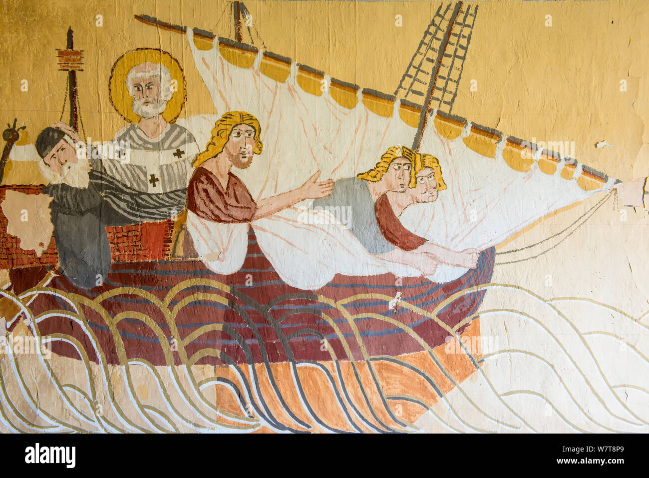 Jesus disciples boat hi-res stock photography and images - Alamy
