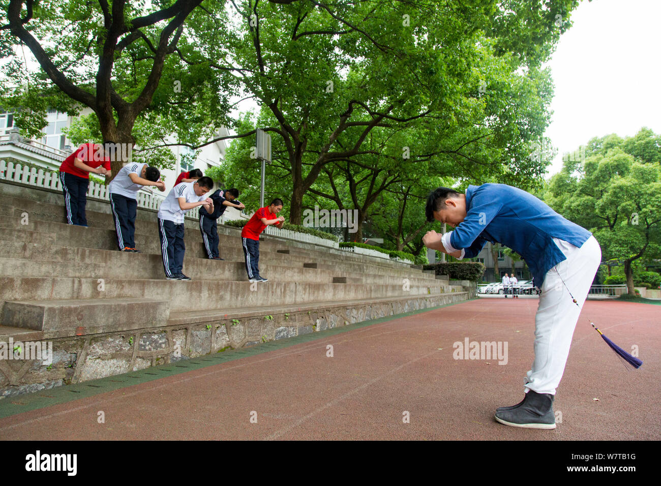 China university students lesson hi-res stock photography and images ...