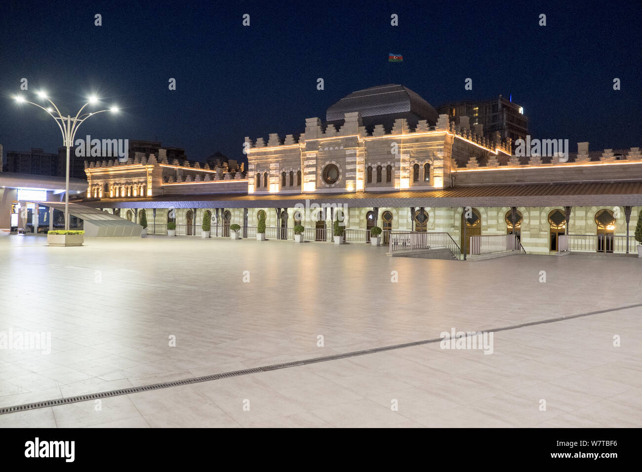 Azerbaijan baku train station hi-res stock photography and images - Alamy