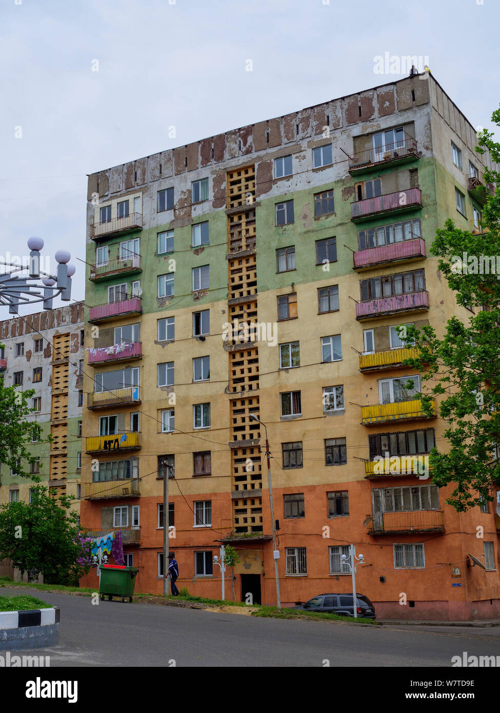 Building block eastern europe hi-res stock photography and images - Alamy