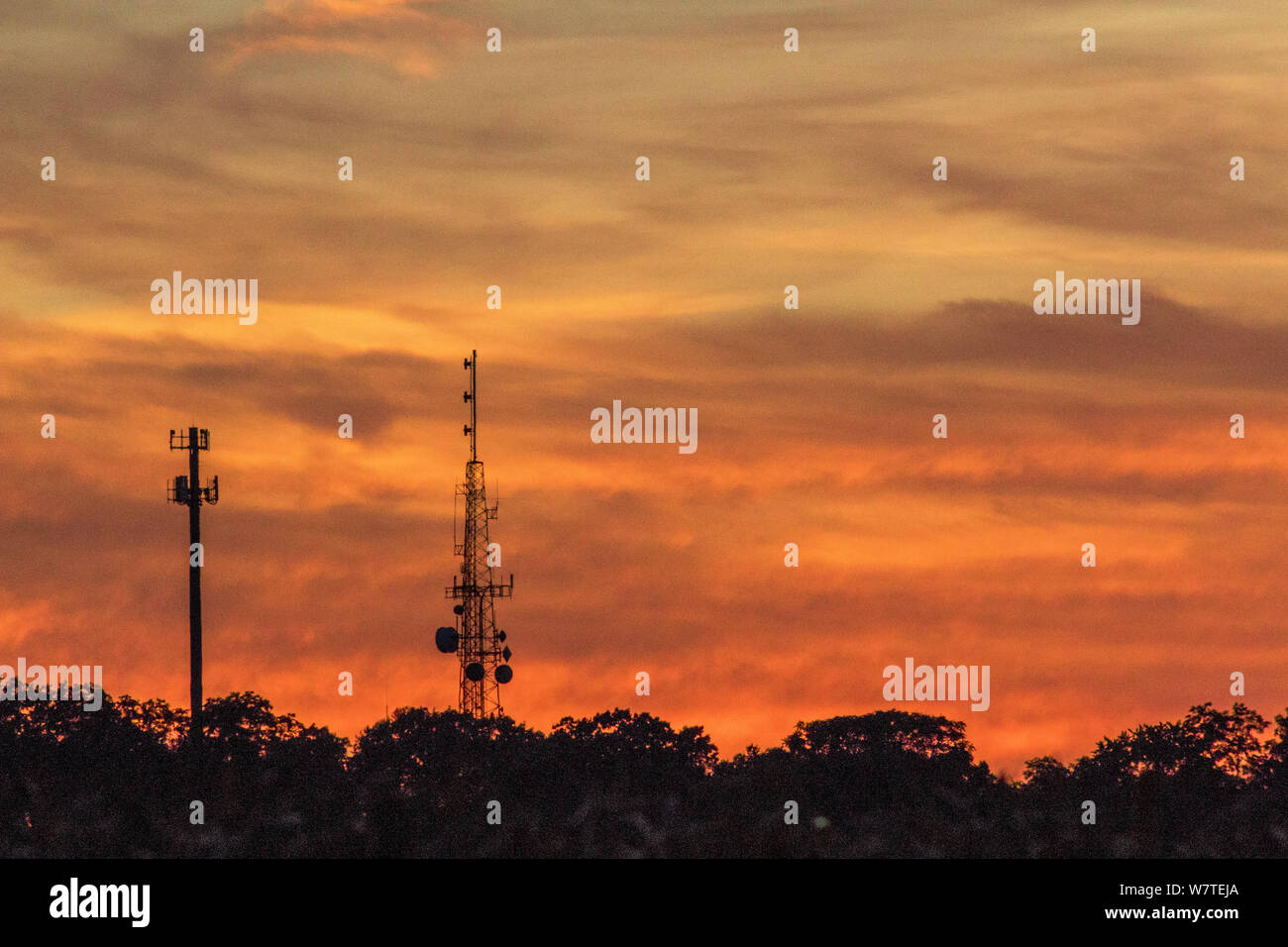 Radio towers hi-res stock photography and images - Alamy