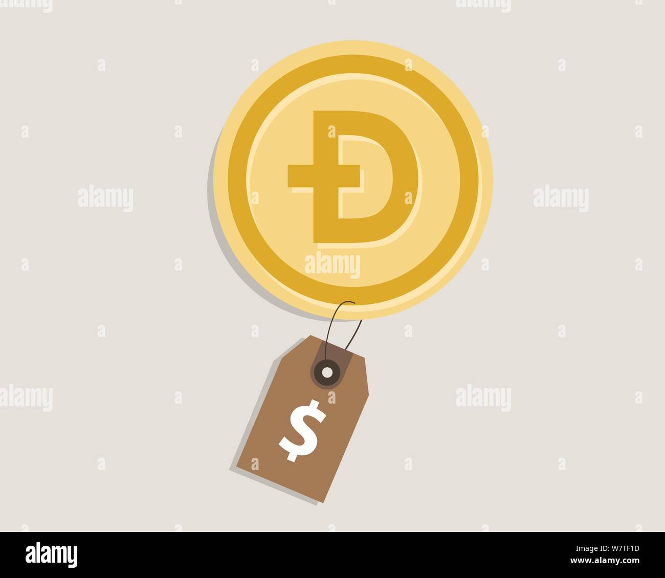 Doge coin hi-res stock photography and images - Alamy