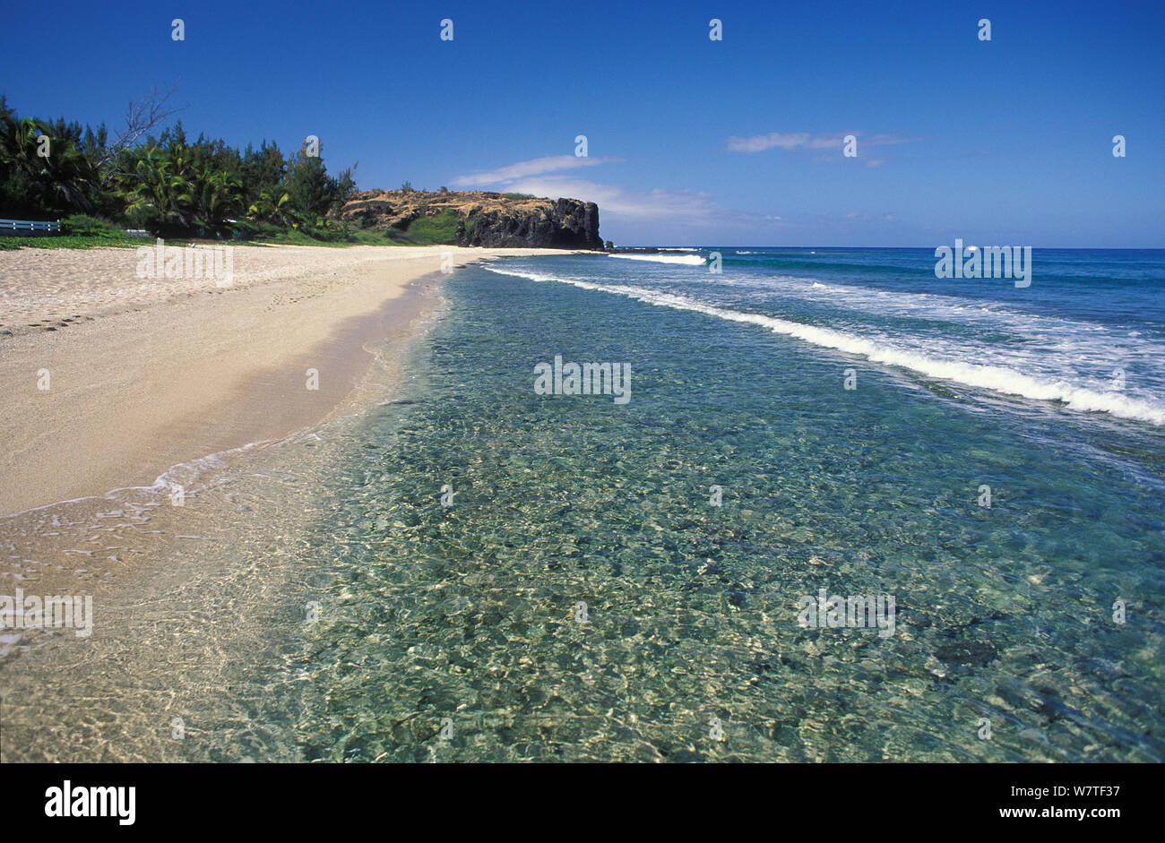 Boucan Canot beach, Saint-Gilles-les-Bains, Reunion Island, Indian ...